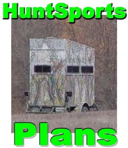 Mirror Deer Stand & Blind Plans Hunting Stand Window & Door Plan ...