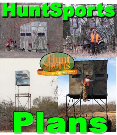 Mirror Deer Stand & Blind Plans Hunting Stand Window & Door Plan ...